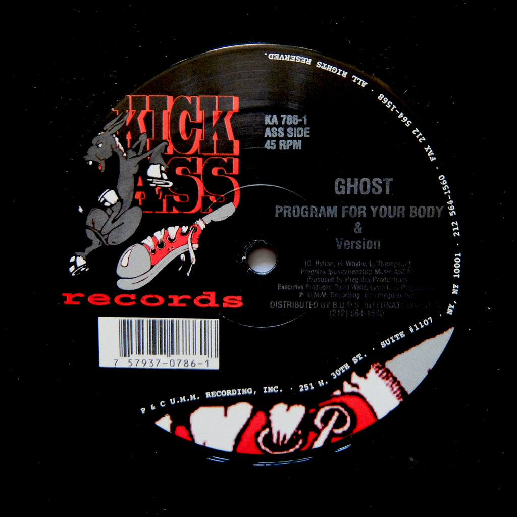 Ghost "Program For Your Body" DIGI DANCEHALL REGGAE 12" – Earcave