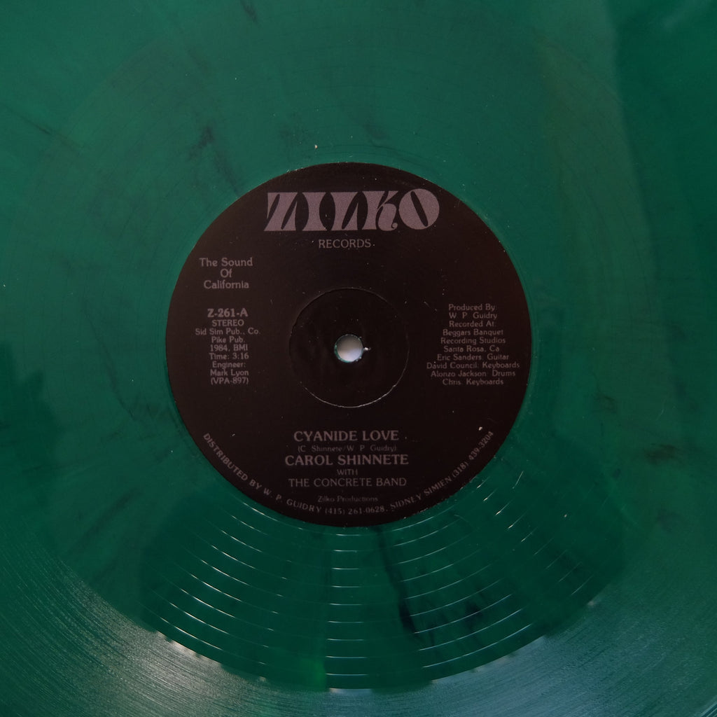 CAROL SHINNETE "Cyanide Love" ZILKO CALI BOOGIE FUNK REISSUE 12" COLOR ...