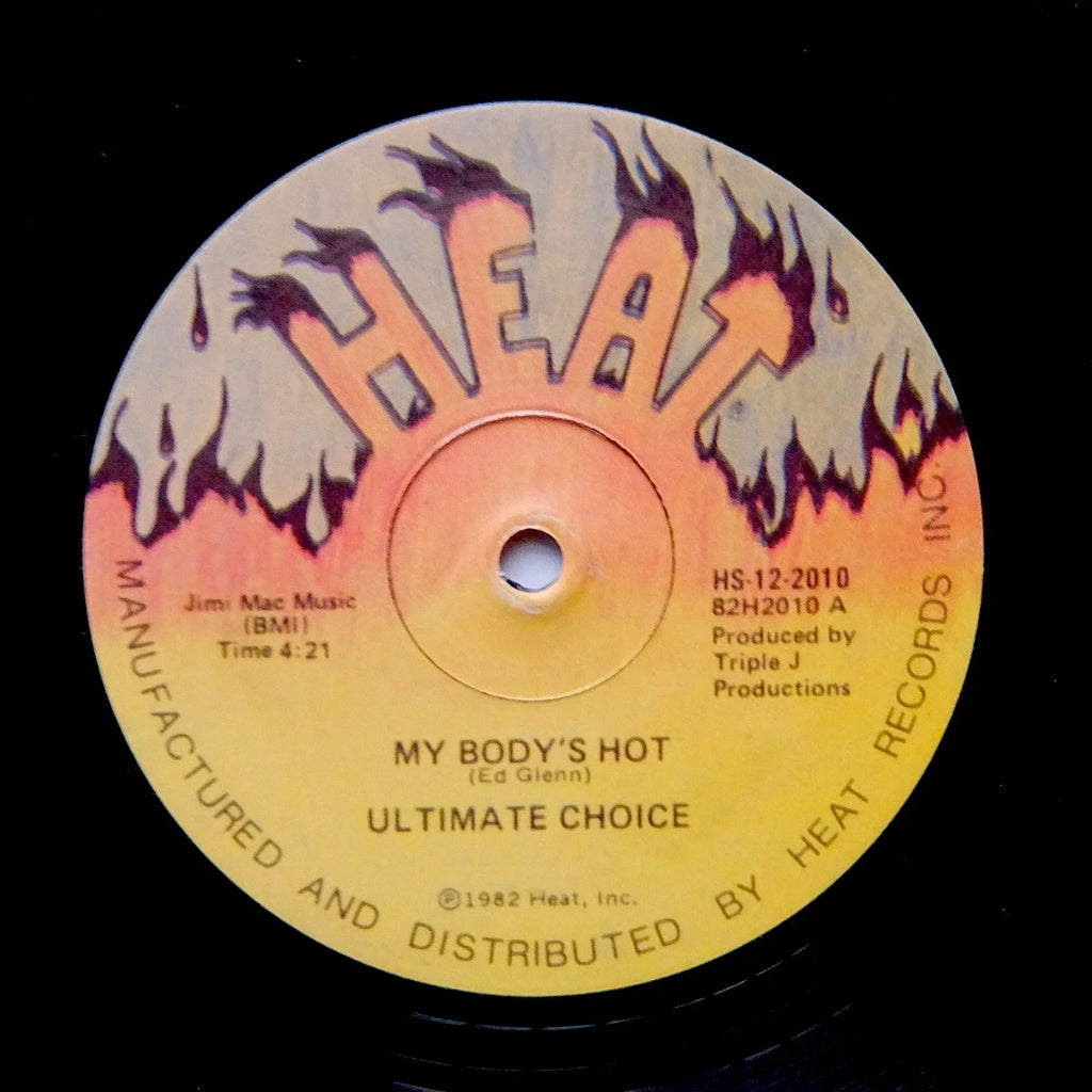 ULTIMATE CHOICE "My Body's Hot" PRIVATE SYNTH BOOGIE FUNK HEAT REISSUE ...