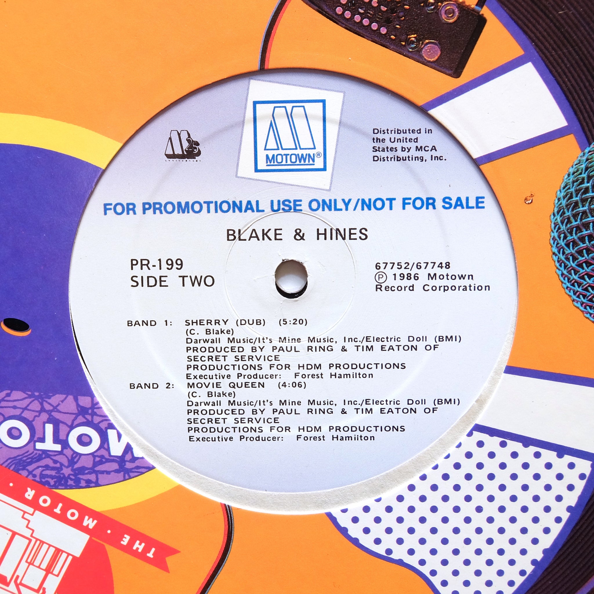 BLAKE & HINES "SHERRY" KILLER SYNTH BOOGIE FUNK 12" – Earcave
