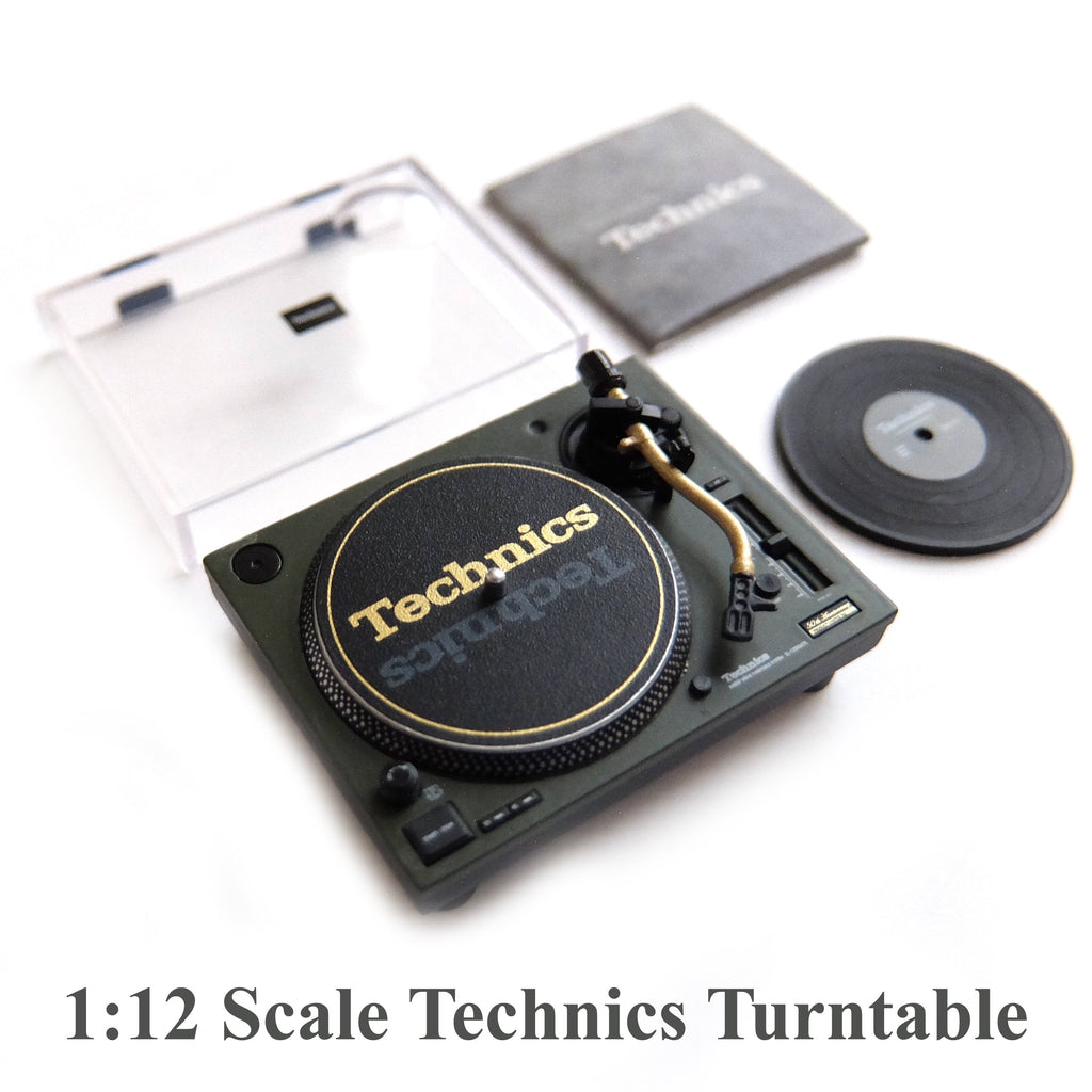 Miniature Replica Technics 1200 Direct Drive Turntable 1:12 Scale – Earcave