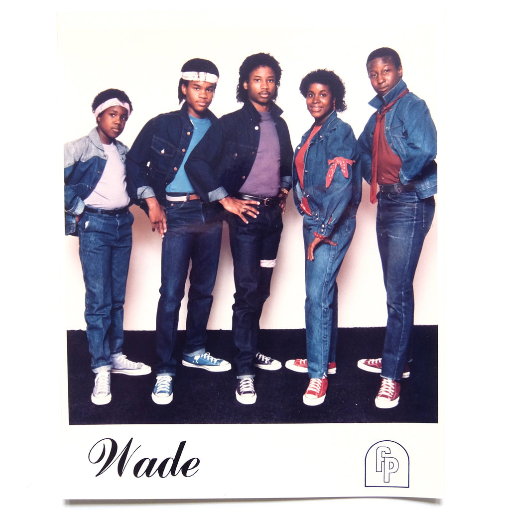 WADE "Keep Breakin" RARE ELECTRO BOOGIE FUNK 8X10 BAND PROMO PHOTO ...