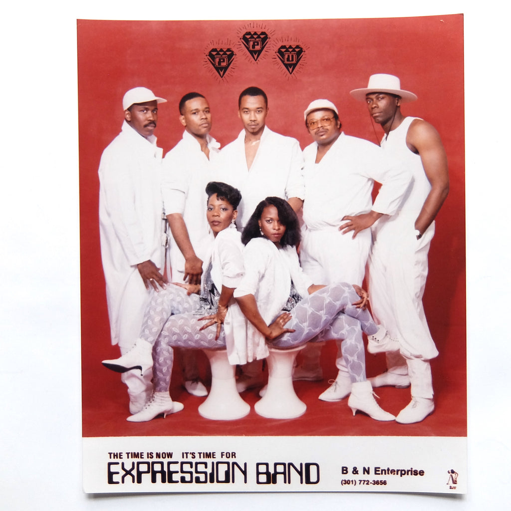 EXPRESSION "Release" PPU DC GOGO SYNTH FUNK 8X10 PRESS PHOTO – Earcave