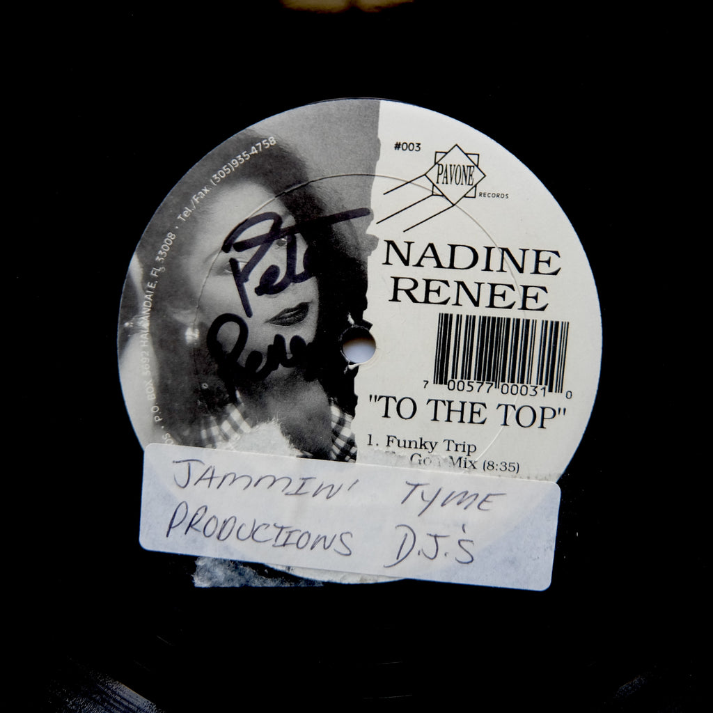 NADINE RENEE "To The Top" PRIVATE FLORIDA BREAKBEAT FUNK 12" – Earcave
