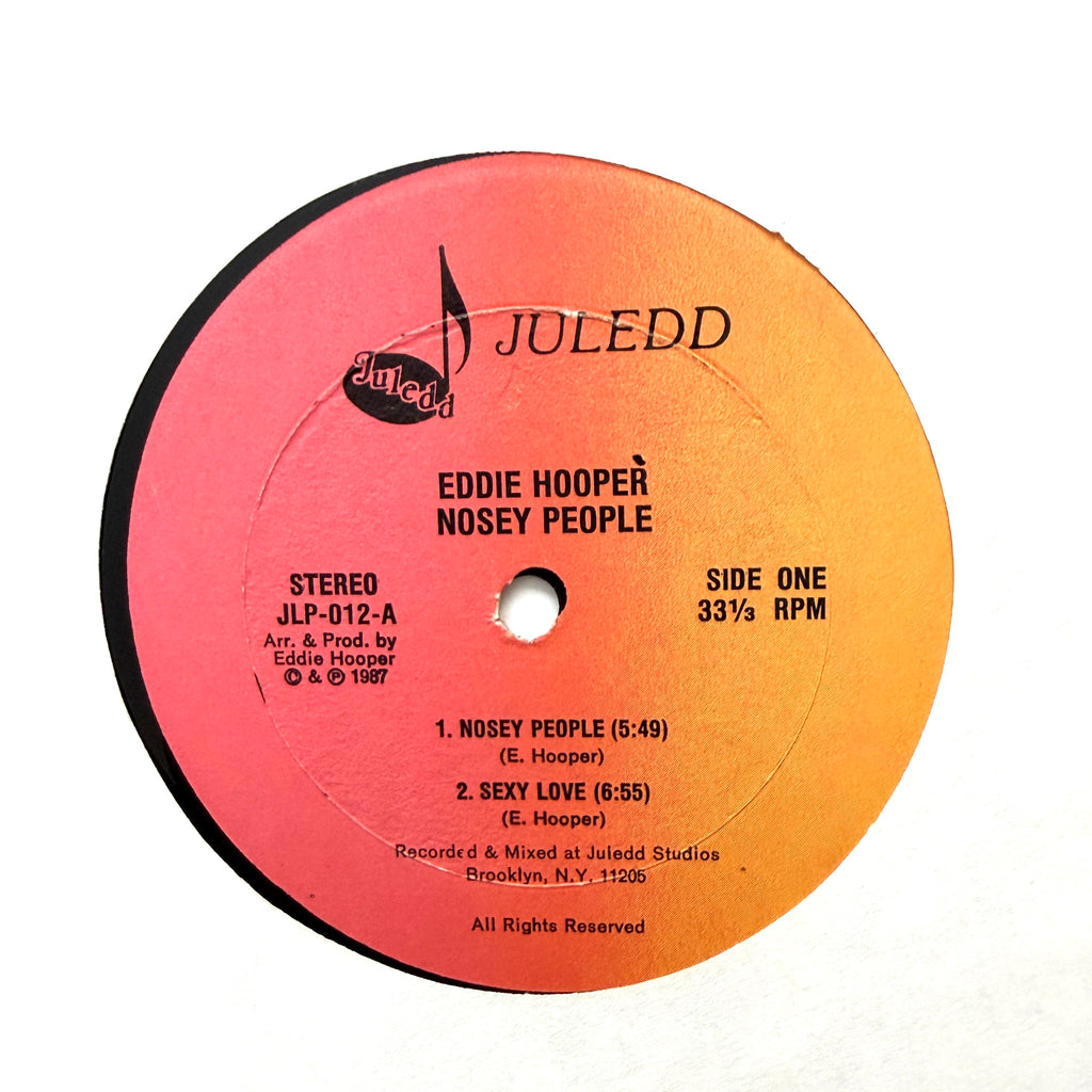 Eddie Hooper "Nosey People" RARE ISLAND MODERN SOUL SYNTH FUNK BOOGIE ...