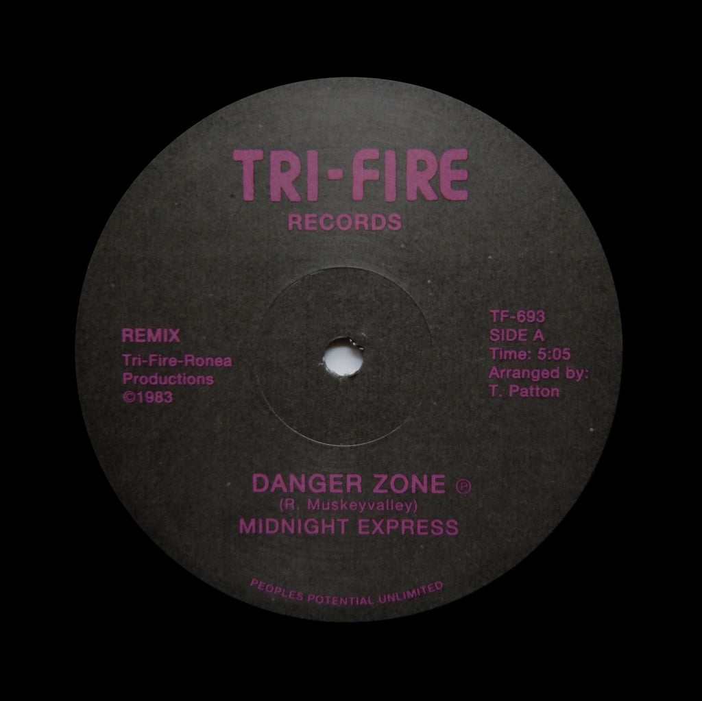 MIDNIGHT EXPRESS "Danger Zone" PPU SYNTH BOOGIE FUNK REMASTER 12" – Earcave