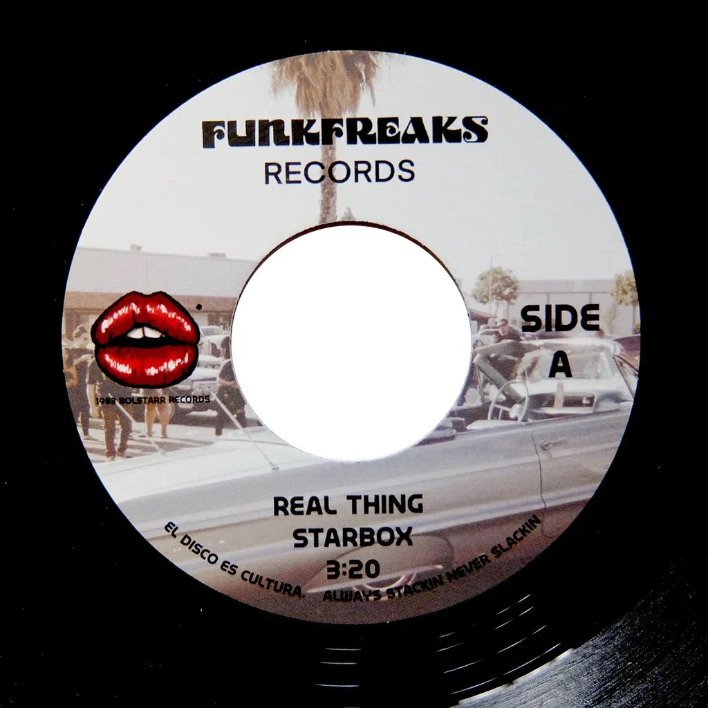 STARBOX "Real Thing" FUNK FREAKS 1983 BOOGIE FUNK REISSUE 7" – Earcave