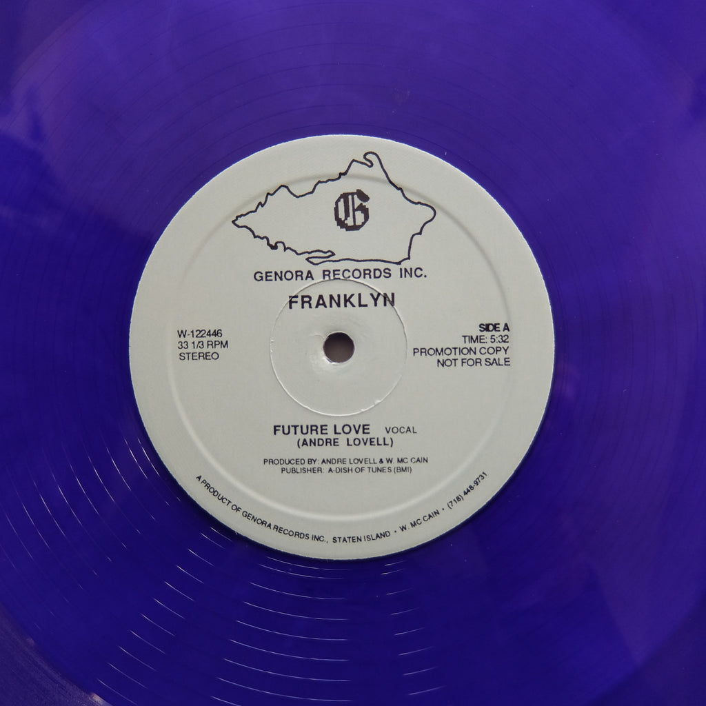 FRANKLYN "Future Love" PRIVATE KILLER BOOGIE FUNK REISSUE 12" COLOR ...